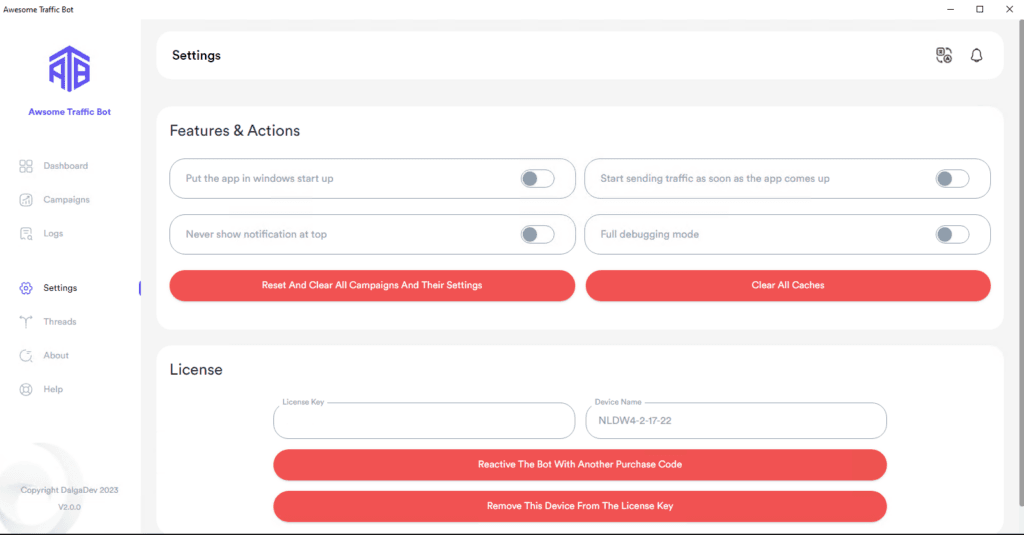 Awesome Traffic Bot - Dalga